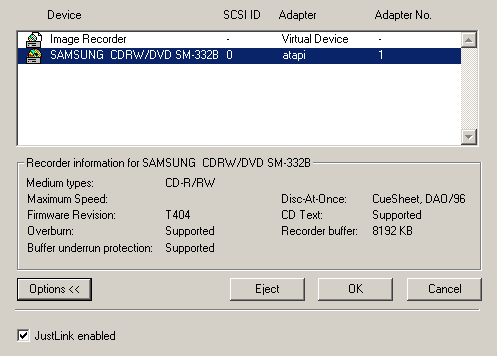 Тестирование комбо приводов DVD-ROM/CD-R/RW (часть 3) - SAMSUNG SM-332