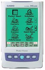 Читаем книги на Casio Pocket Viewer PV-S450