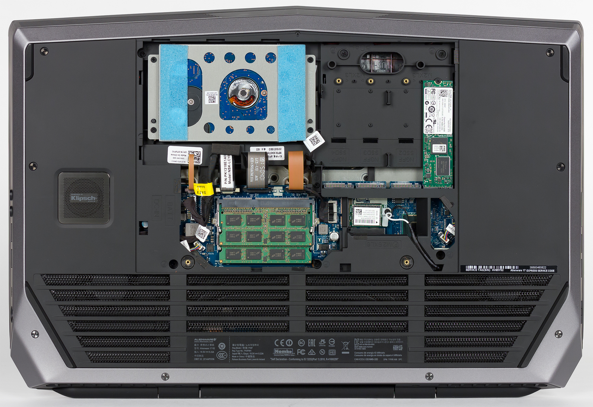 Игровой ноутбук Alienware 17 R2