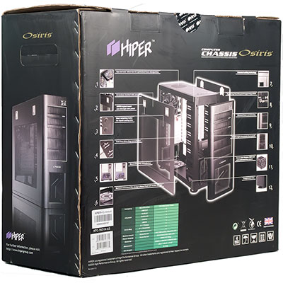 Корпус Hiper Osiris (HTC-1K514)