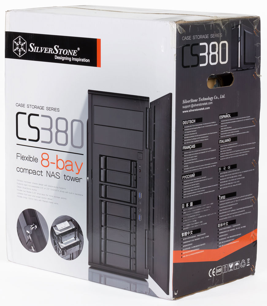 Фотографии и технические характеристики корпуса SilverStone CS380