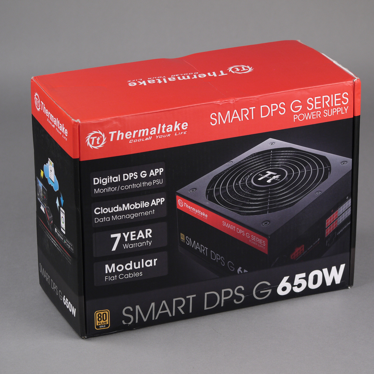 Блок питания Thermaltake Smart DPS G 650W Gold (SPG-650DH3CCG)