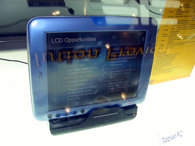 Computex 2002: концепты Mobile PC, Tablet PC и Microsoft Mira