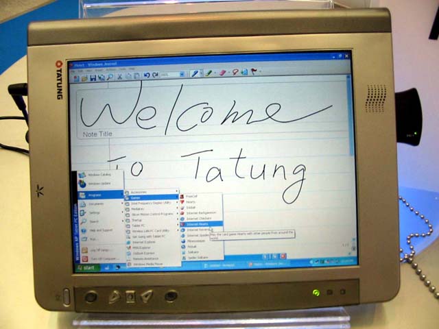 Computex 2002: концепты Mobile PC, Tablet PC и Microsoft Mira