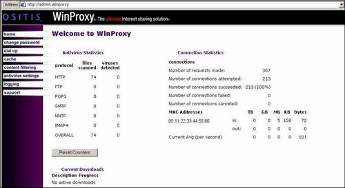 Интернет и сети: WinProxy v.5.1d