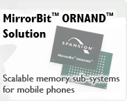 Spansion представляет первые 65-нм MirrorBit Ornand