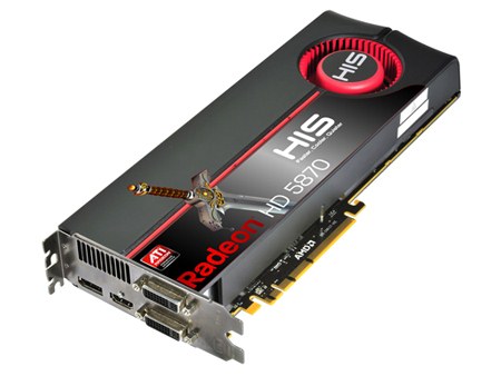 AMD Radeon HD 5800 в исполнении HIS засветились в онлайновой продаже ...