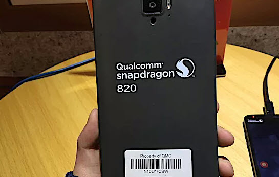 Тестовый смартфон Qualcomm на базе SoC Snapdragon 820 набрал более 130 ...