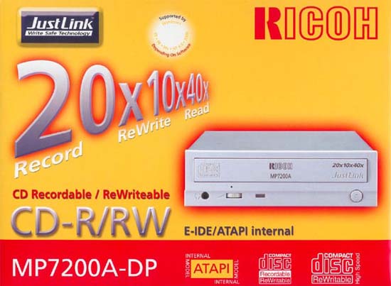 Yamaha CRW2200E-VK & Ricoh MP7200A-DP