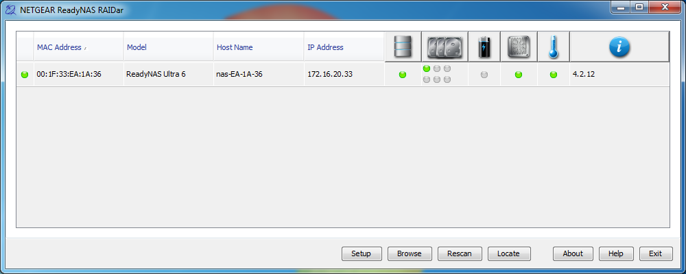 Сетевой накопитель Netgear ReadyNAS Ultra 6