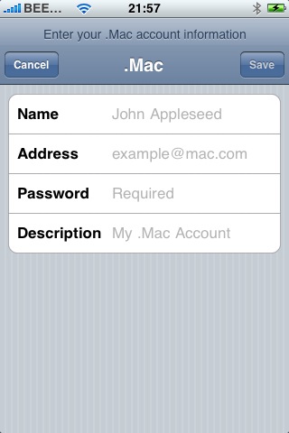 Apple iPhone: браузер и почтовый клиент