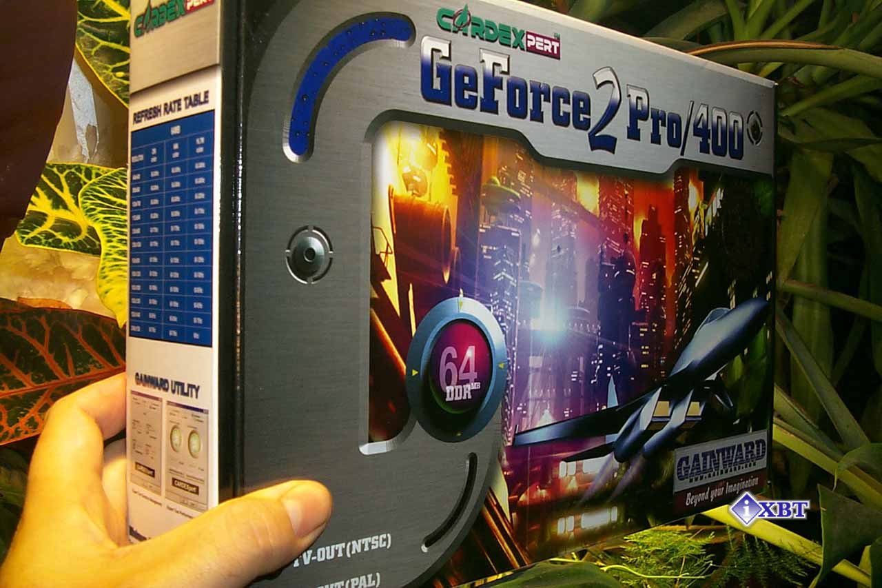Gainward CARDEXpert GeForce2 Pro/400 Golden Sample