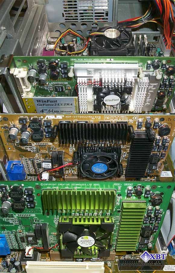 Экстремальный разгон видеокарт на базе NVIDIA GeForce2 Ultra