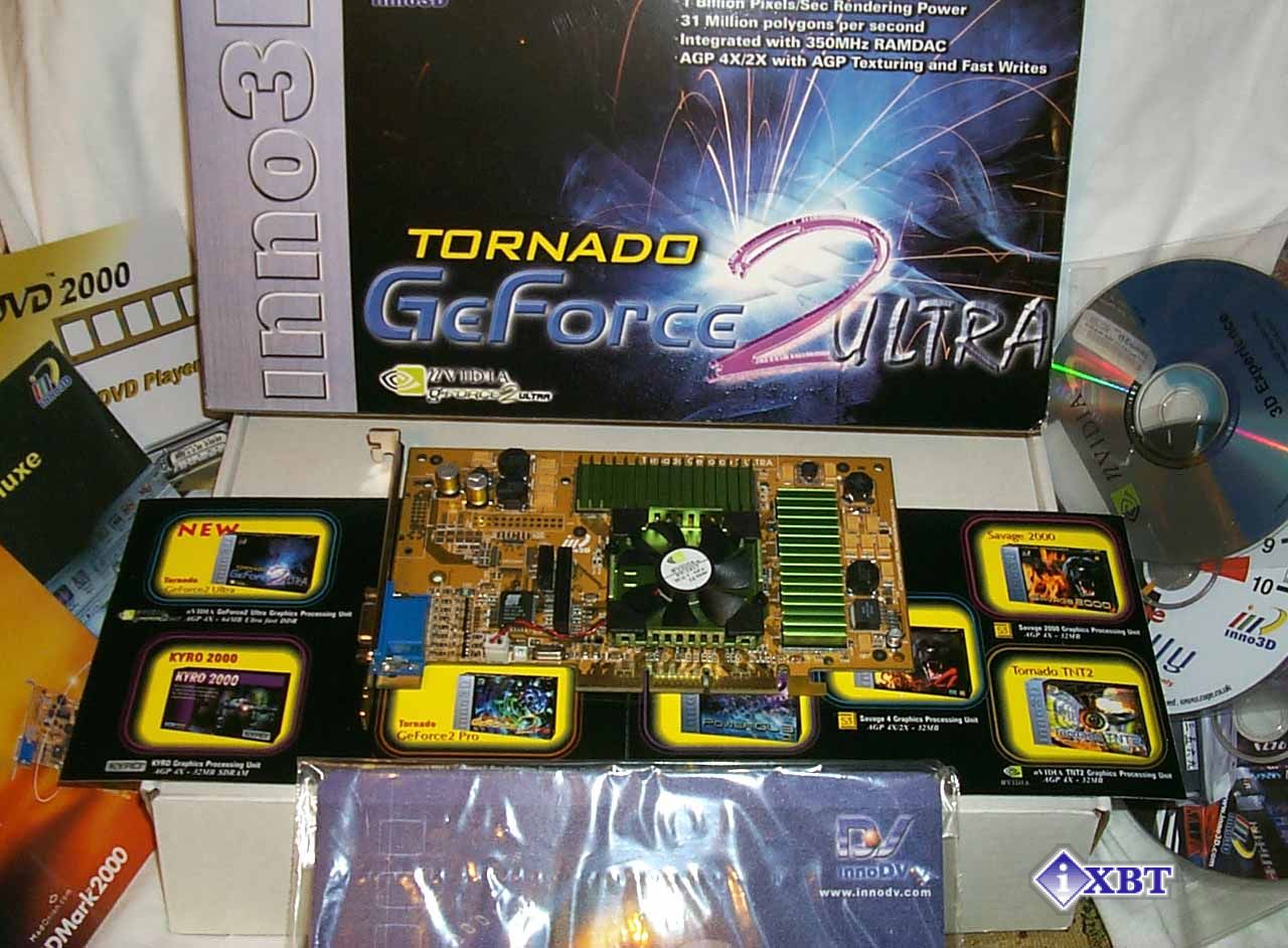 Inno3D GeForce2 Ultra на базе NVIDIA GeForce2 Ultra