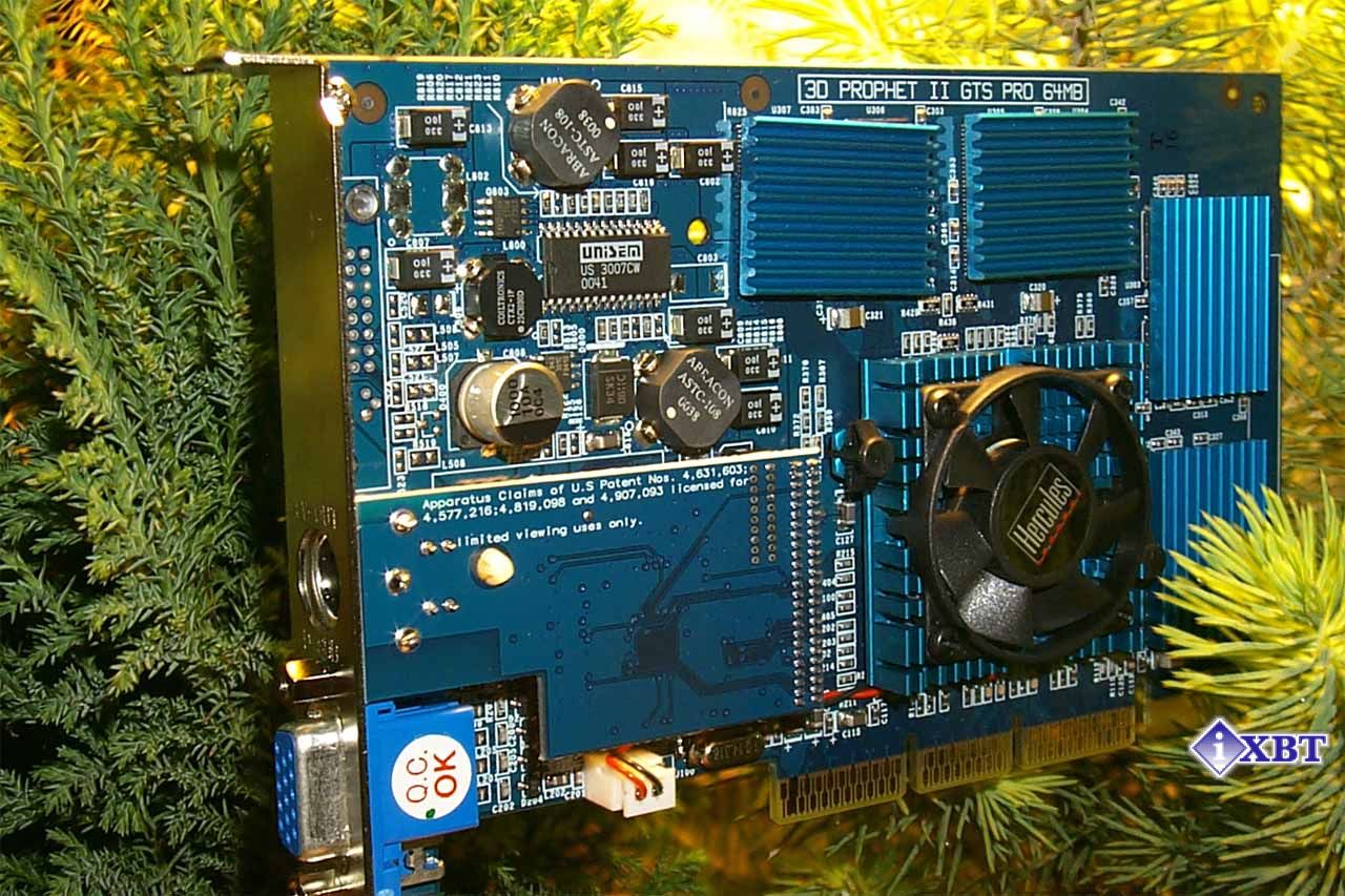 Hercules 3D Prophet II Pro на базе NVIDIA GeForce2 Pro