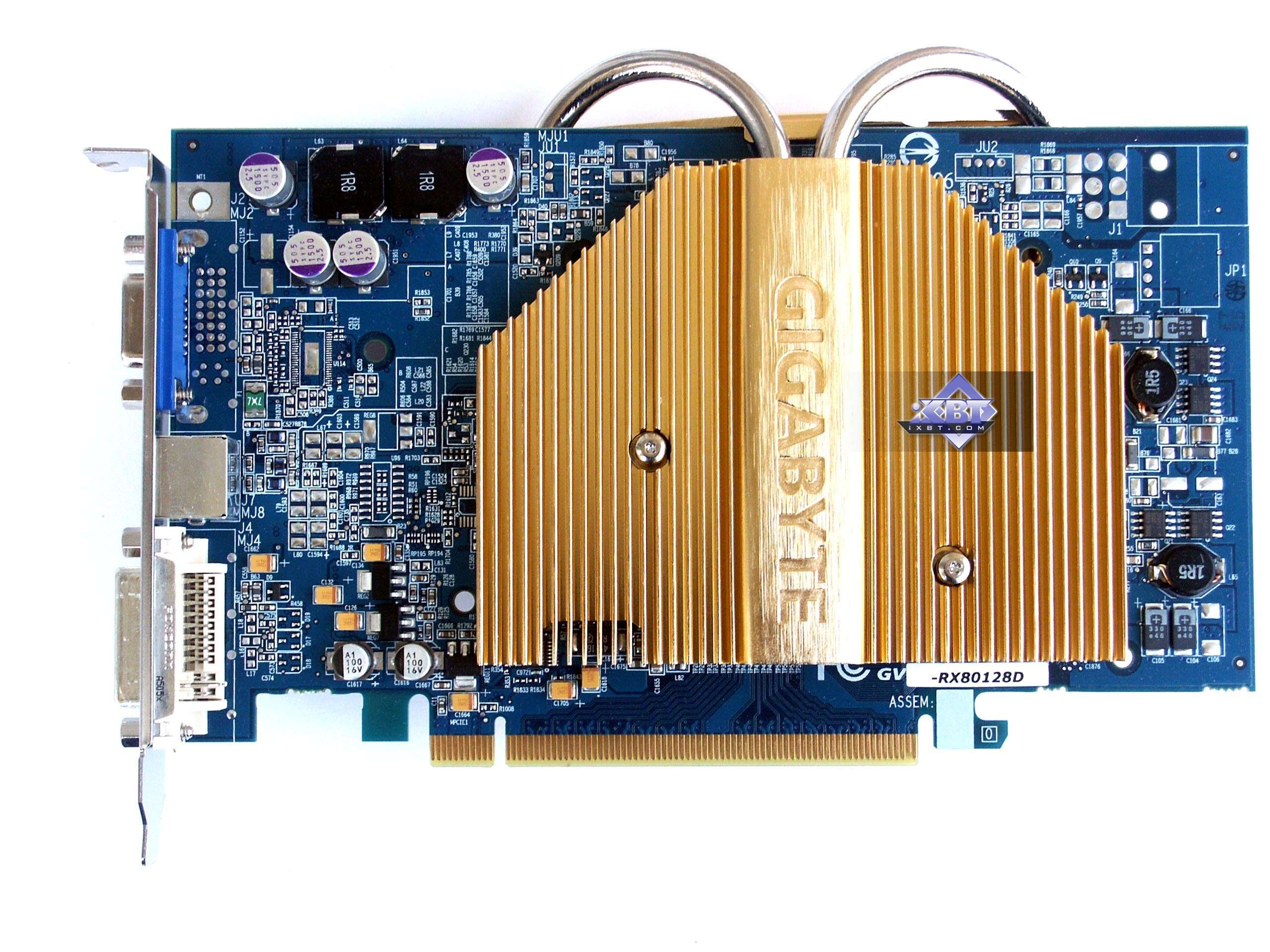 Обзор Gigabyte RADEON X800 128MB 128bit PCI-E (GV-RX80128D); GeCube ...